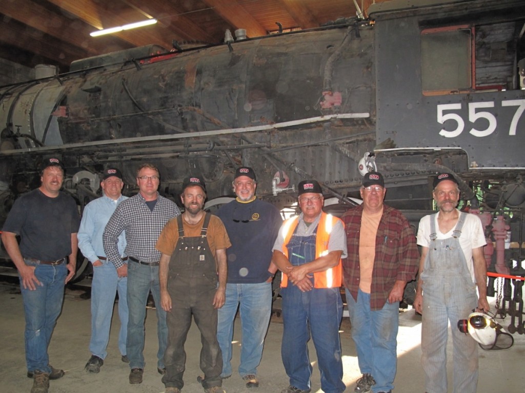 Engine 557: A legendary steam locomotive has returned to ride Alaska’s ...